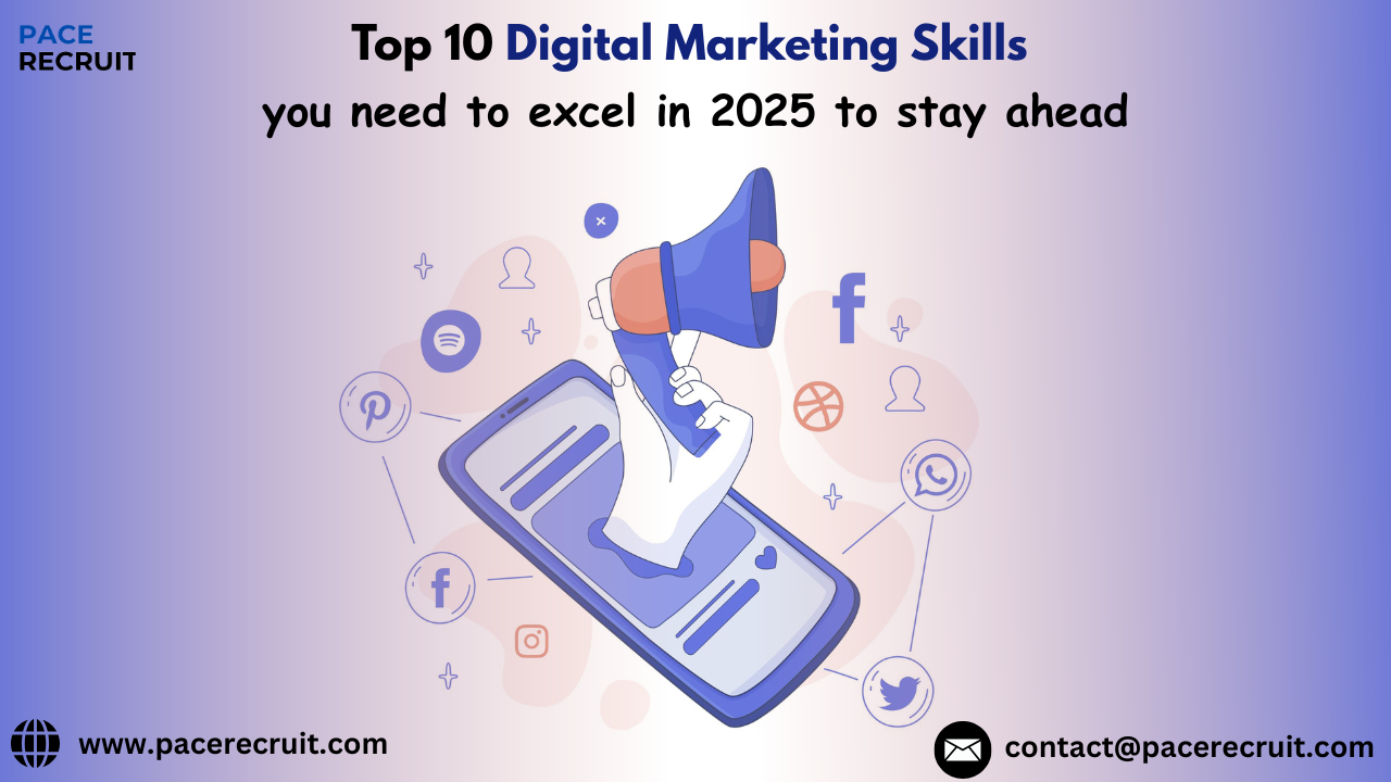 Top 10 Digital Marketing Skills You Must Acquire in 2025